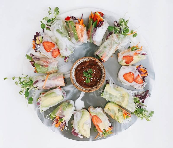 Summer Spring Rolls – Happy Healthy You